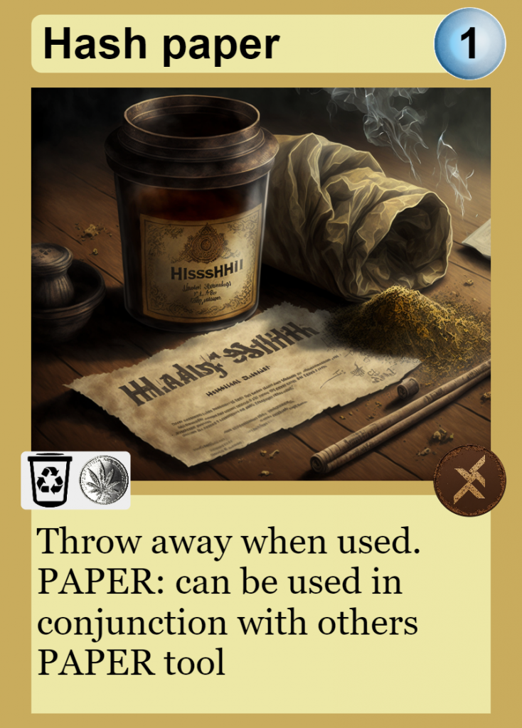 Hash Paper - 420 Cards